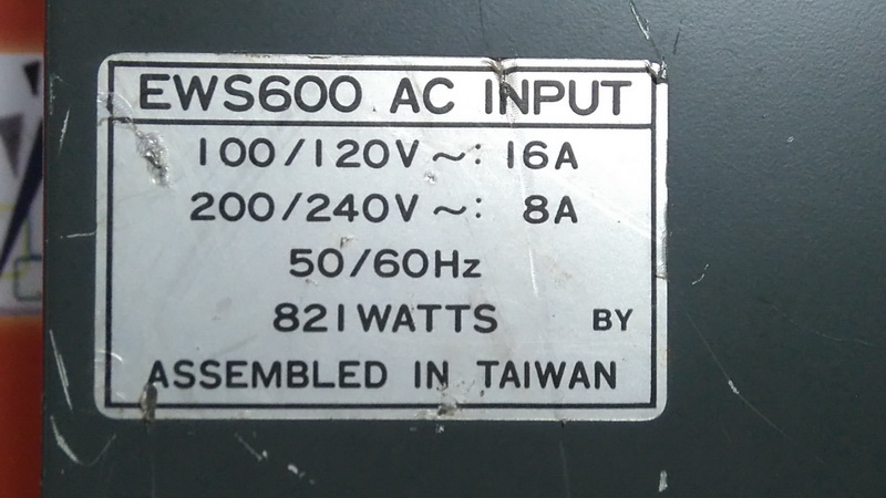 NEMIC-LAMBDA AC INPUT Power Supply EWS600-24 - PLC DCS SERVO Control MOTOR POWER SUPPLY IPC ROBOT